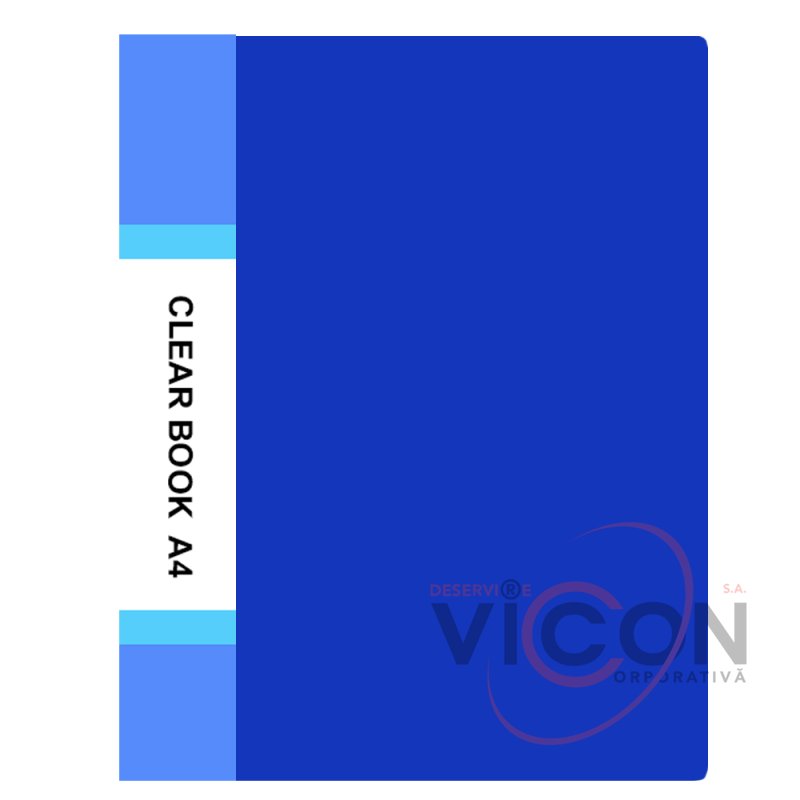 Mapă cu folii transparente, A4, New Folder