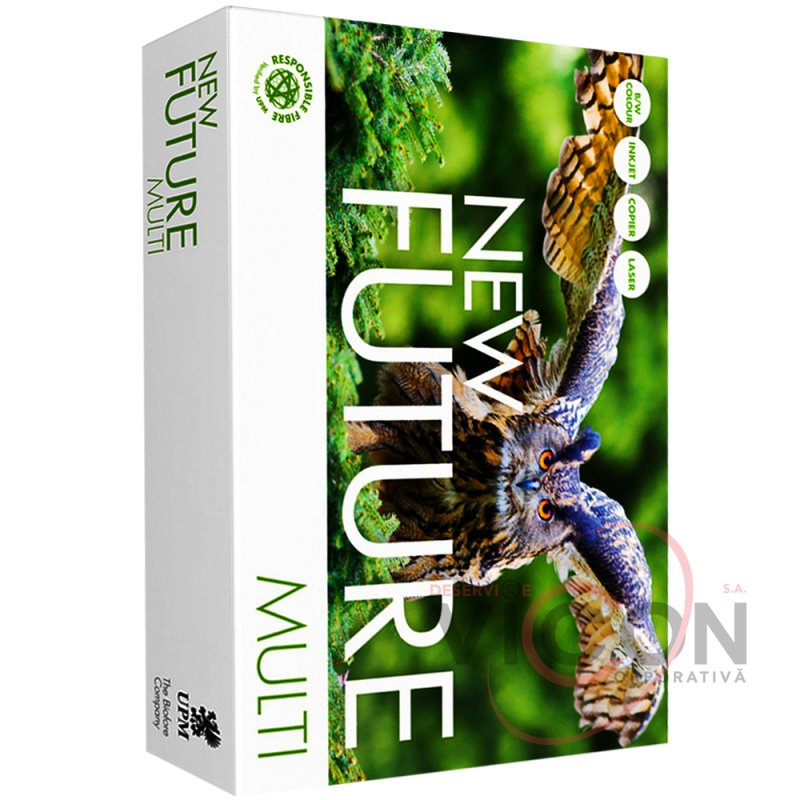 Hârtie A4, NEW FUTURE MULTI, 500 foi, 75 gr./m2, Clasa B+