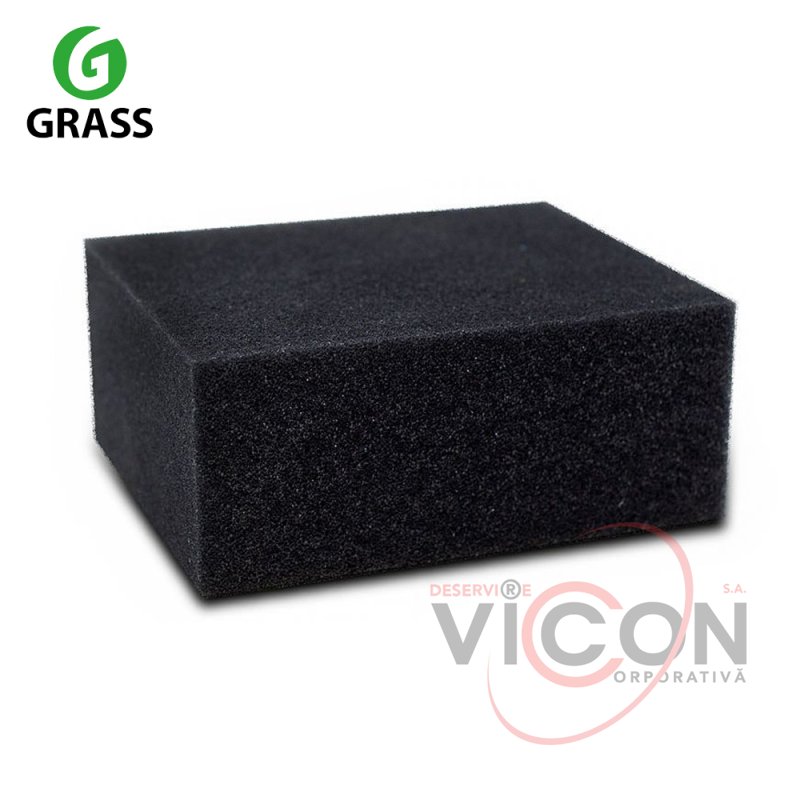 Burete auto rezistent la chimicale 120x100x50 mm, GRASS