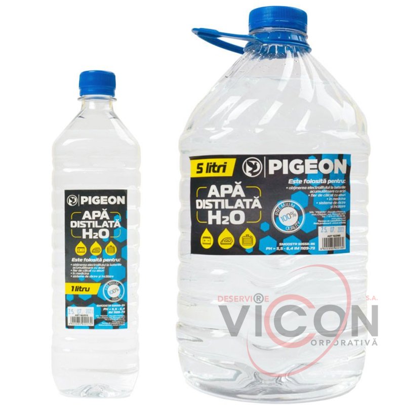 Вода дистилированная 1л Pigeon