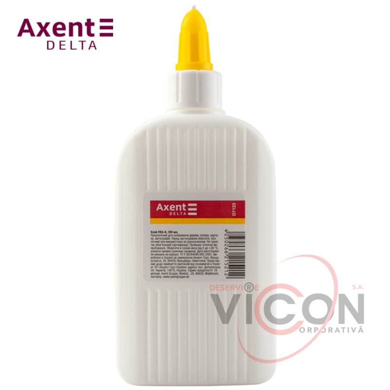 Adeziv PVA Axent Delta D7123, 200 ml