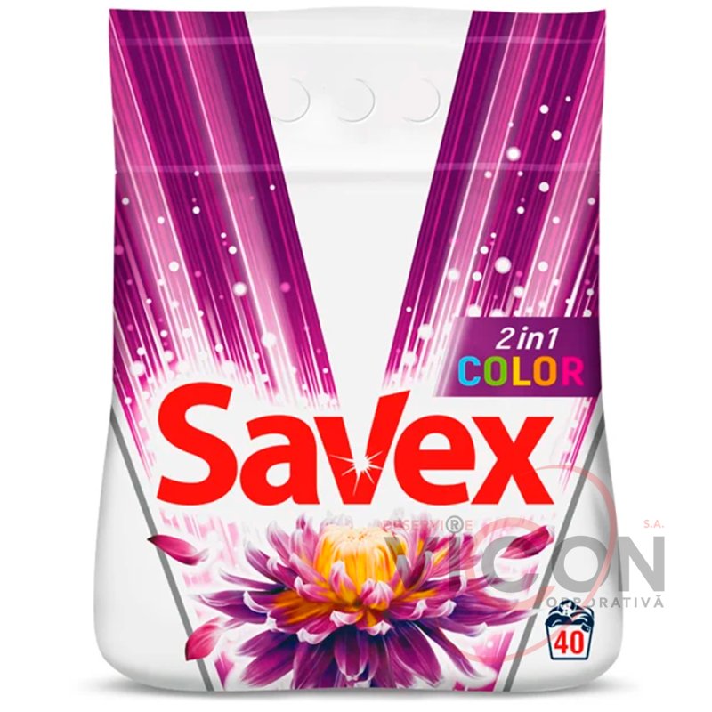 ПОРОШОК ДЛЯ АВТОМАТИЧЕСКОЙ СТИРКИ SAVEX 3 КГ.