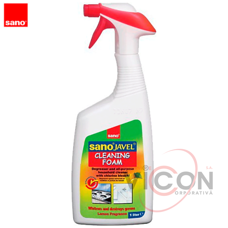 Sano Javel Spray Spumă pentru curățarea generală (1 L)
