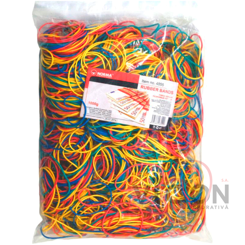 Benzi pentru bani NORMA, 1 kg, d=55 mm 4855N