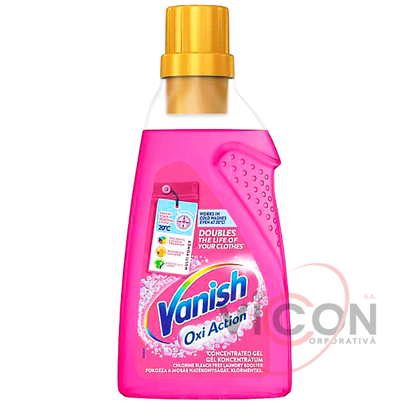 Vanish Oxi Action Gel Concentrat de îndepărtare a petelor 750 ml