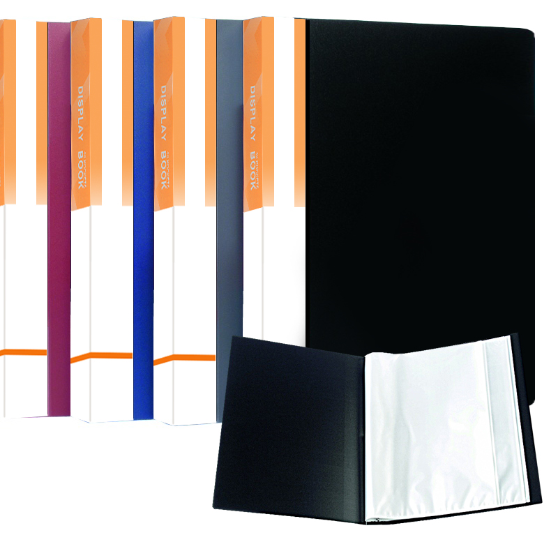 Mapă cu folii transparente, A4, DISPLAY BOOK