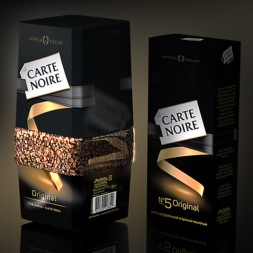 CARTE NOIRE 190 g, cafea solubilă cu măcinată, b/s