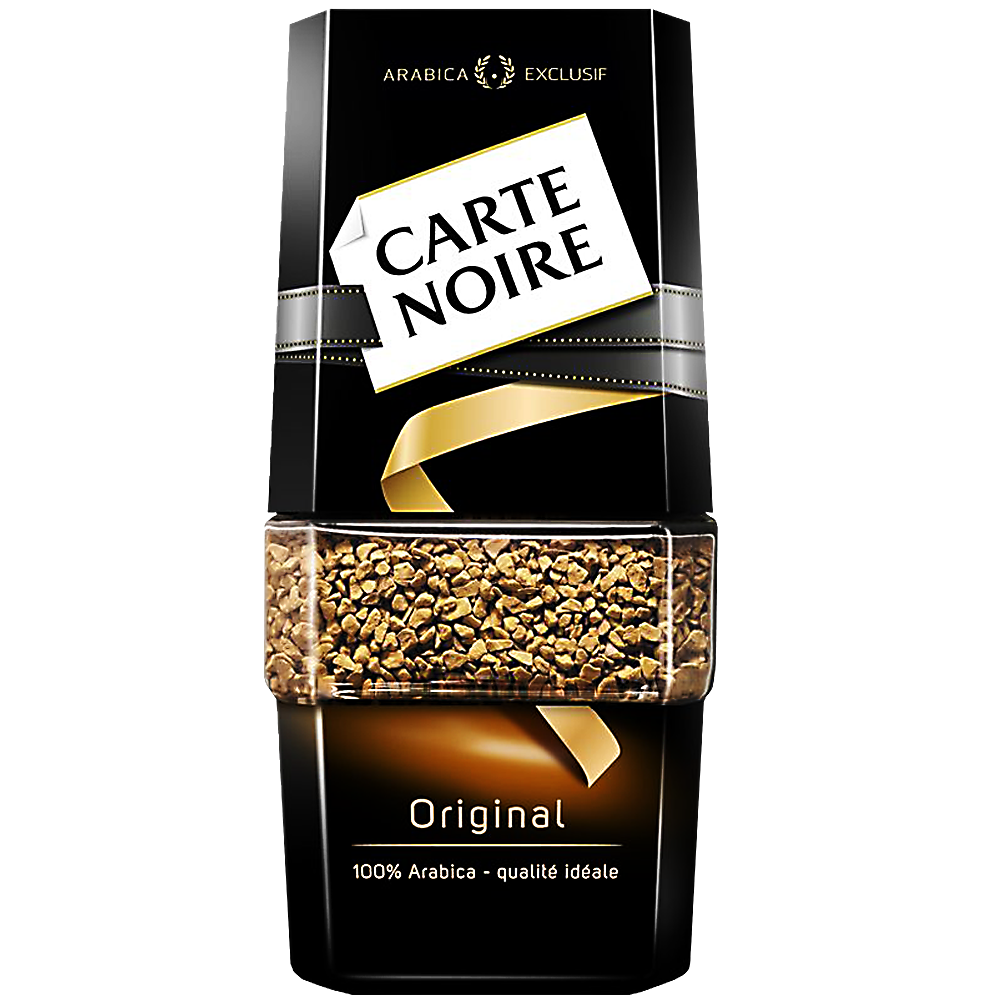 CARTE NOIRE 190 g, cafea solubilă cu măcinată, b/s