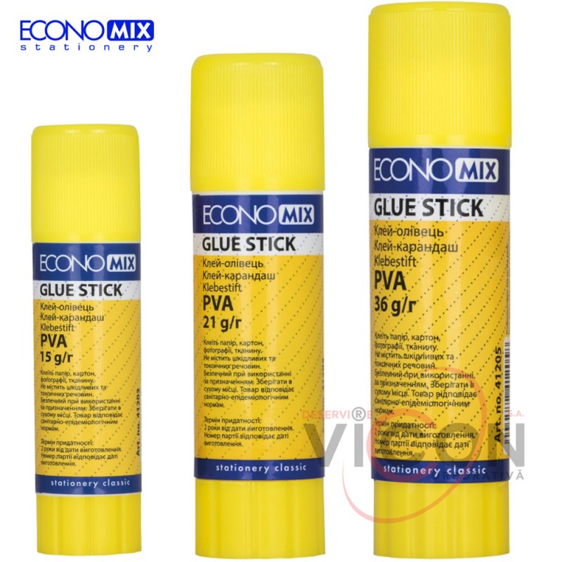 Lipici stick PVA, ECONOMIX