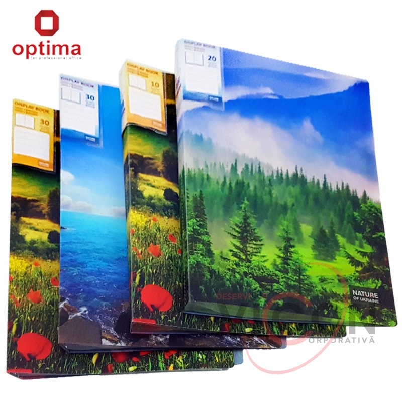 Mapă cu folii transparente, A4, DISPLAY BOOK