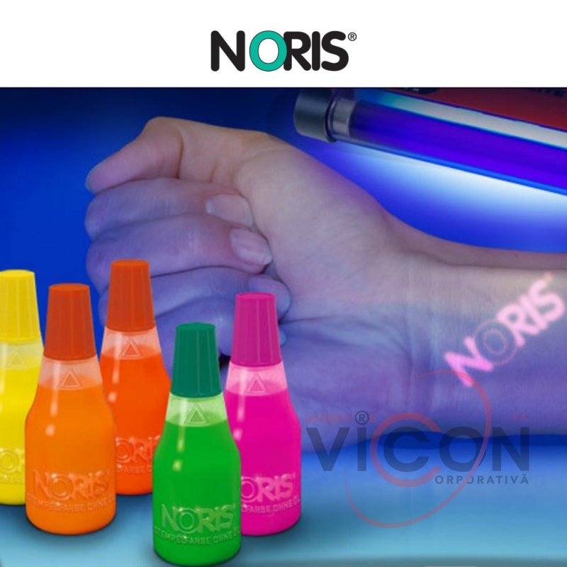 Tuș pentru ștampilă NEON, 25 ml, NORIS 117