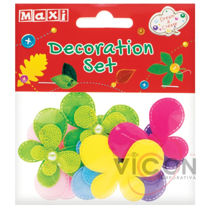 Set pentru decorare Craft Flori