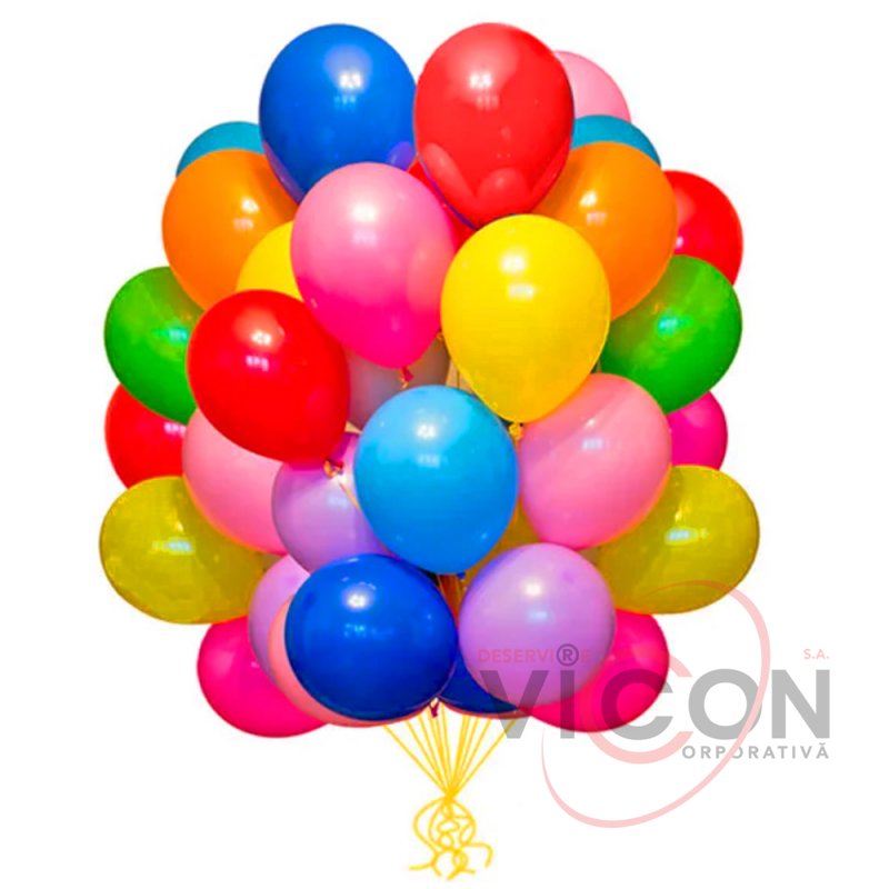 Numere de baloane din folie, 42 cm, culoare aurie.