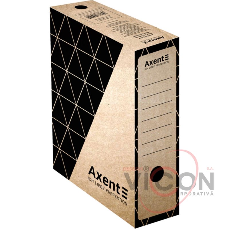 Box arhivare Axent A4 80 mm carton craft 1731-00