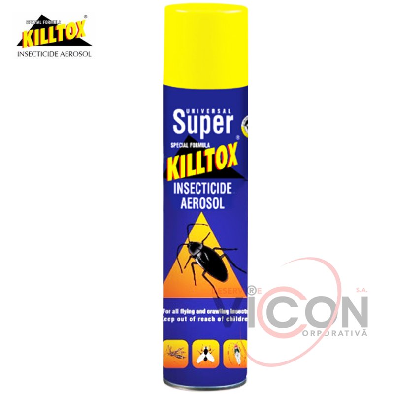 KILLTOX aerosol insecticid, 400 ml