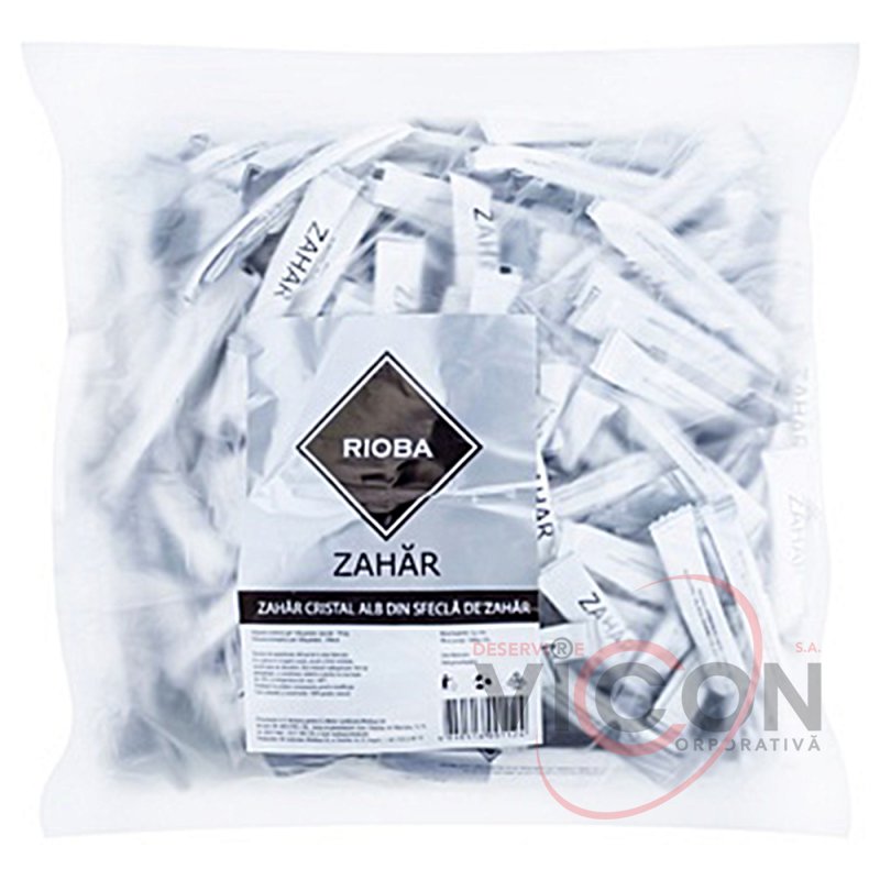 Zahar stick cîte 200 pliculețe х 5 gr. RIOBA